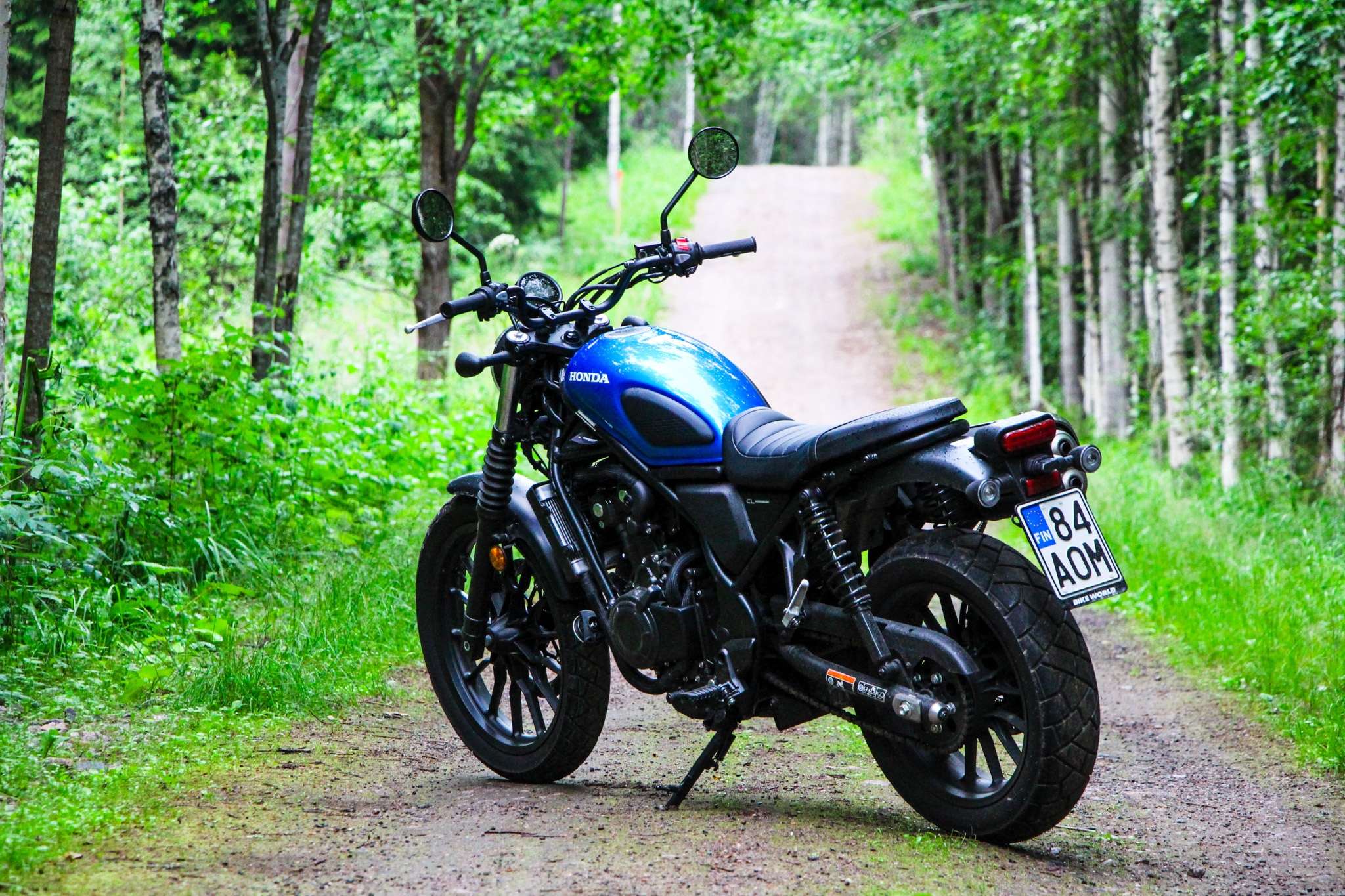 Honda CL 500 Scrambler – Näppärä pikku-Scrambler | Nettimoto